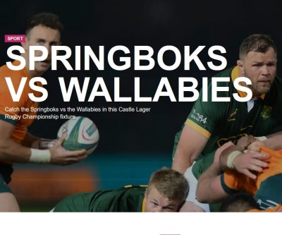 Springboks vs Wallabies | 23 August 2025 | GetOutIn Cape Town